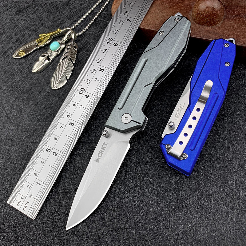 CRKT 2142 Shuffle Black มีดพับ พกพา เดินป่า แคมป์ปิ้ง มีดทำอาหาร ...