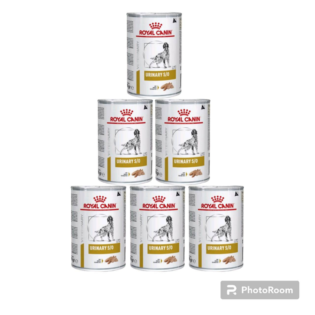 Royal Canin Urinary S/O สุนัข โรคนิ่ว กระป๋อง 410g x 12 กระป๋อง | Shopee Thailand