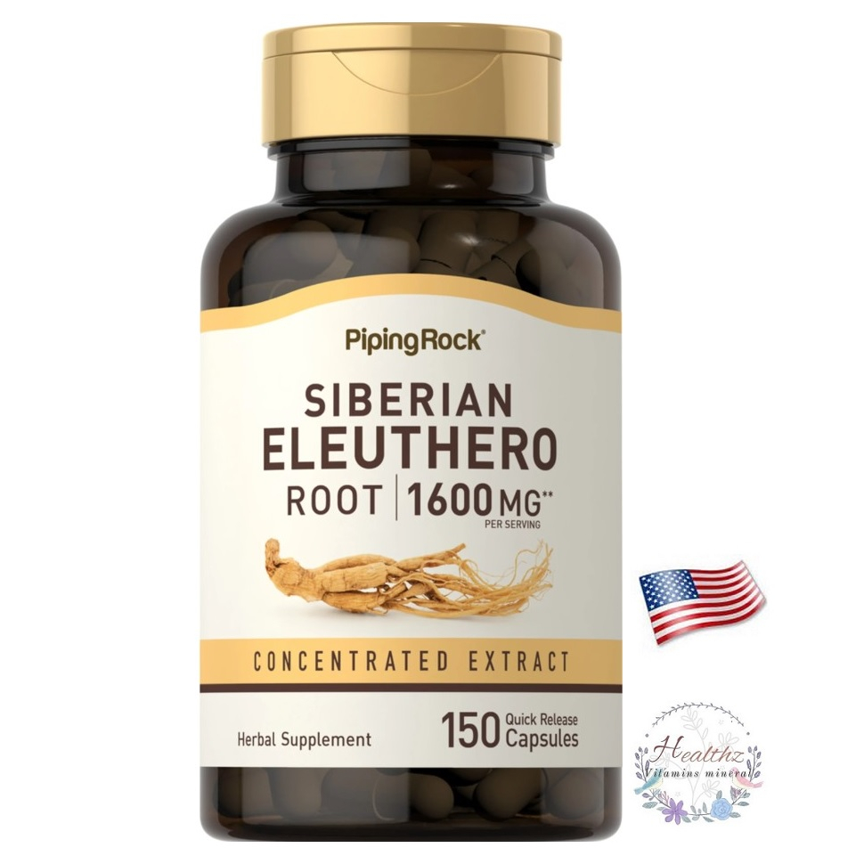 Siberian Eleuthero Root โสมไซบีเรีย 1600 mg 150 Quick Release Capsules ...