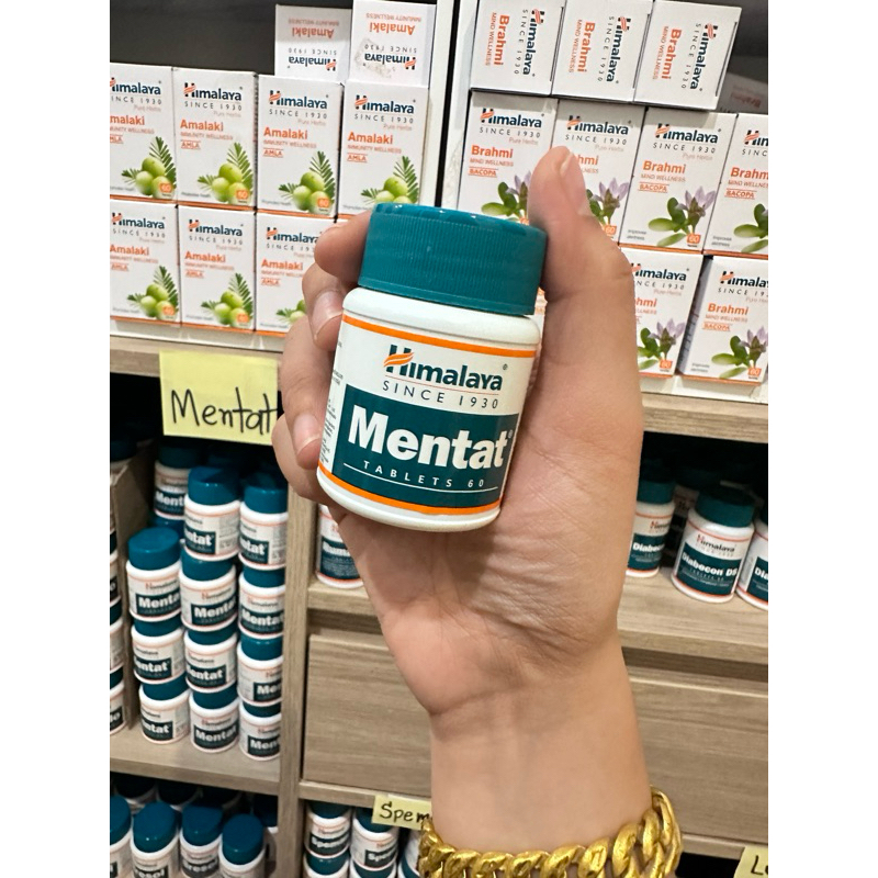 Himalaya mentat บำรุงสมองเพิ่มความจำ 60 เม็ด | Shopee Thailand