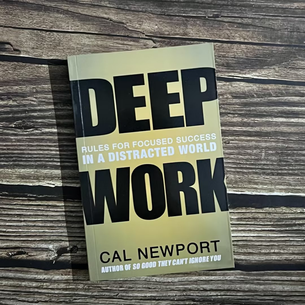 English Book Deep Work Cal Newport Leadership Motivation Business ...