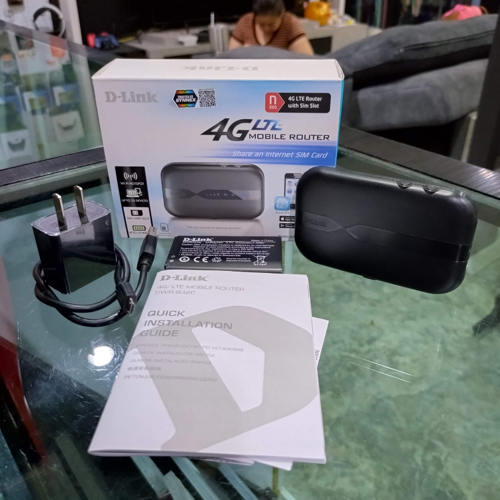 มือ2 MiFi 4G D-LINK (DWR-932C) 300Mbps 4G LTE Mobile Router WIFI ...