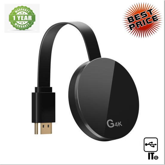 HDMI Dongle Wifi Display Receiver KOOGOLD (G4) Black ประกัน 1Y | Shopee ...