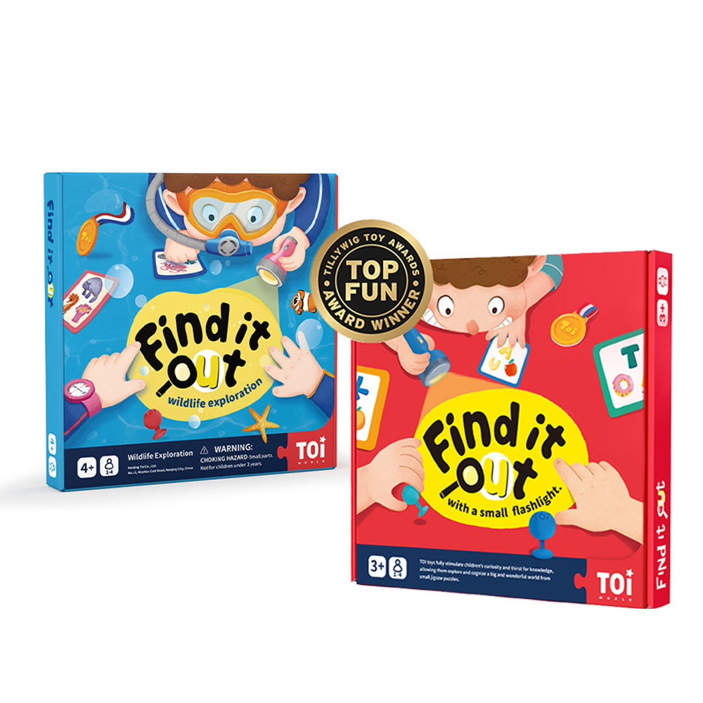 TOi - Find It Out เกมค้นหา 180 องศา เหมาะสำหรับเป็นของเล่นเด็กเสริม ...