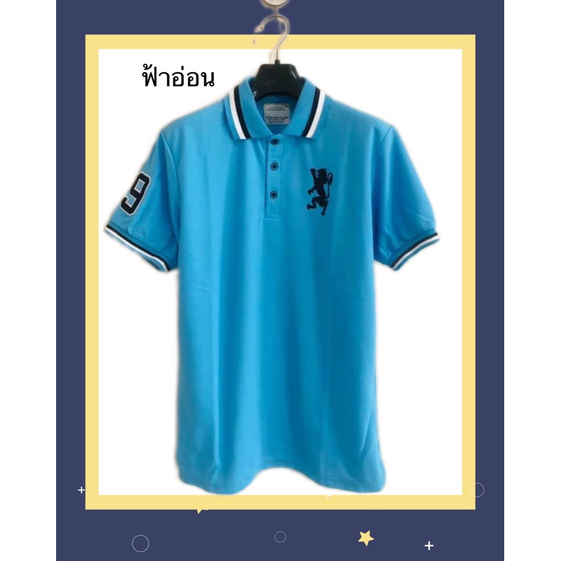 เสื้อโปโลปักสิงห์ปกคลิปS-8xl อก38-60” | Shopee Thailand