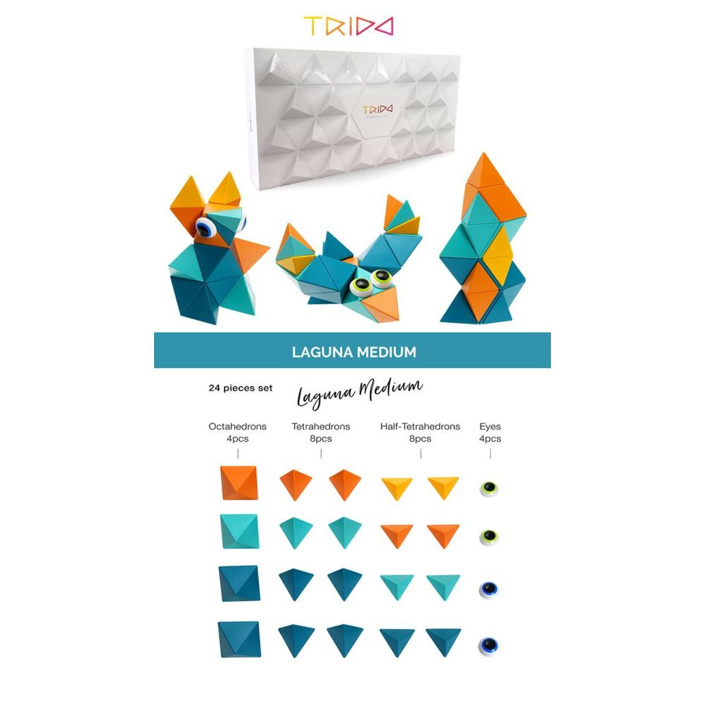 Trido Laguna ตัวต่อแม่เหล็กเพลโต ลากูน่า | Shopee Thailand