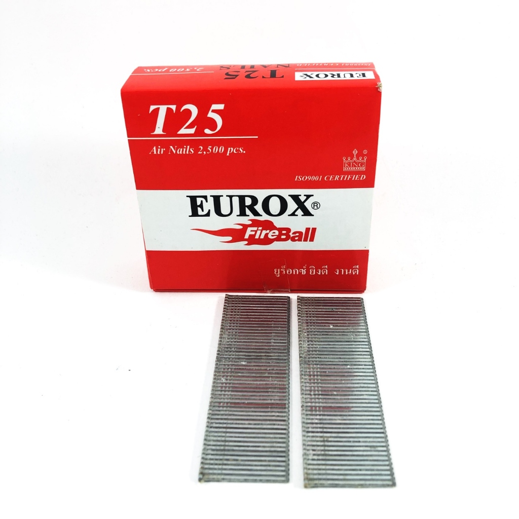 EUROX ยิงลังไม้ โครงไม้พาเลต ตะปู ลูกแม็ก แม็ก T25 T32 T38 T45 T50 ลูกแม๊ก | Shopee Thailand