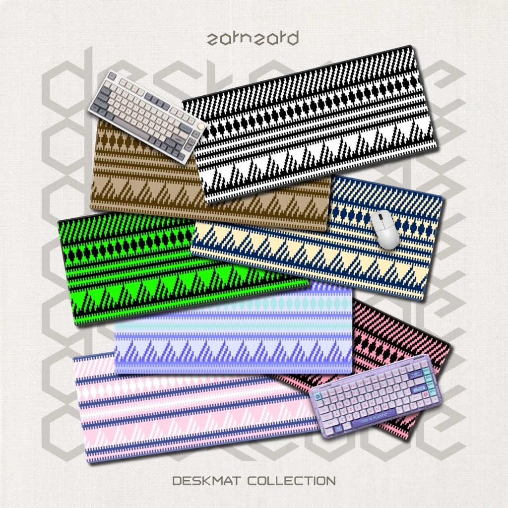 [ DESKCODE ] แผ่นรองเมาส์ ZRANZRAD - สานศาสตร์ หลายขนาด หนา 3 mm. | Shopee Thailand