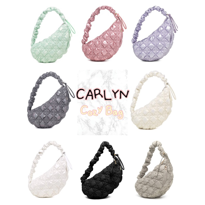 (สินค้าพร้อมส่ง!!) Carlyn Bag Cozy M กระเป๋าเกาหลีแท้ 100% (ส่งแมสได้คะ ...