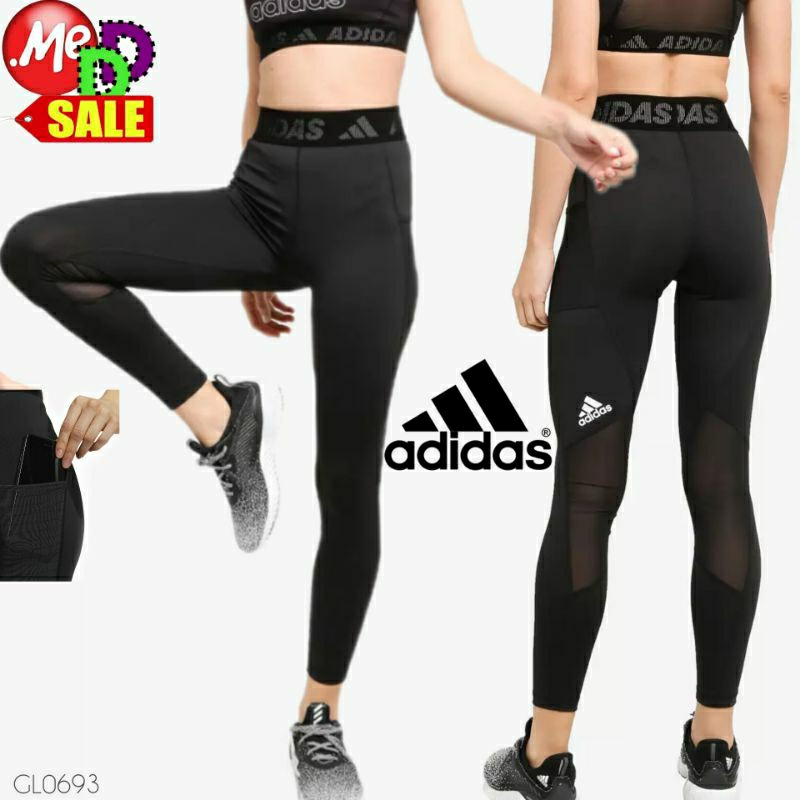 ADIDAS - ใหม่ กางเกงรัดกระชับกล้ามเนื้อรัดรูปใส่ออกกำลังกาย ADIDAS ...