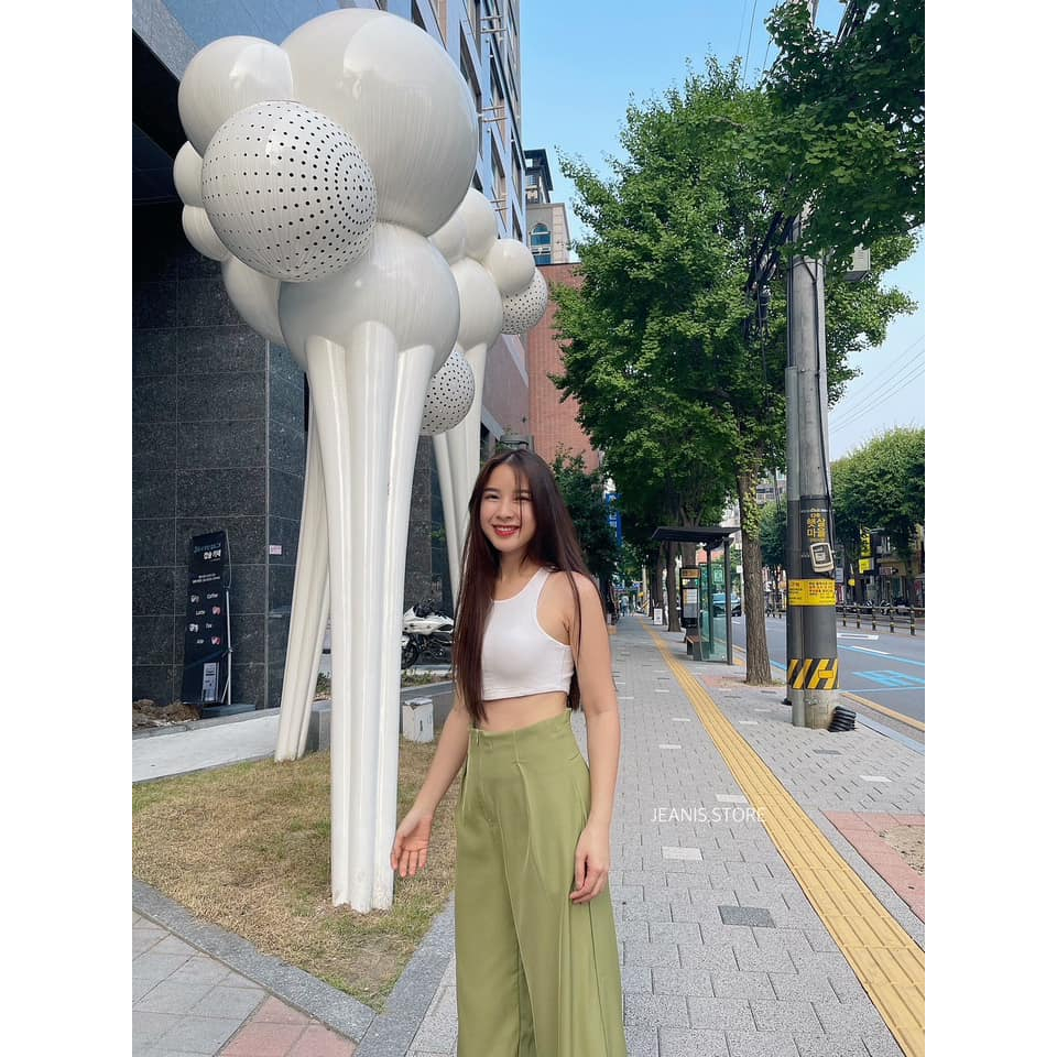 กางเกงรุ่น #Pixzie Pants งานป้ายร้าน Jeanis | Shopee Thailand