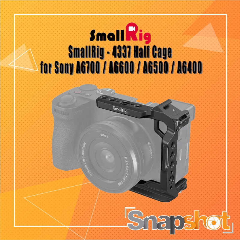 SmallRig - 4337 Half Cage for Sony A6700 / A6600 / A6500 / A6400 ประกัน ...