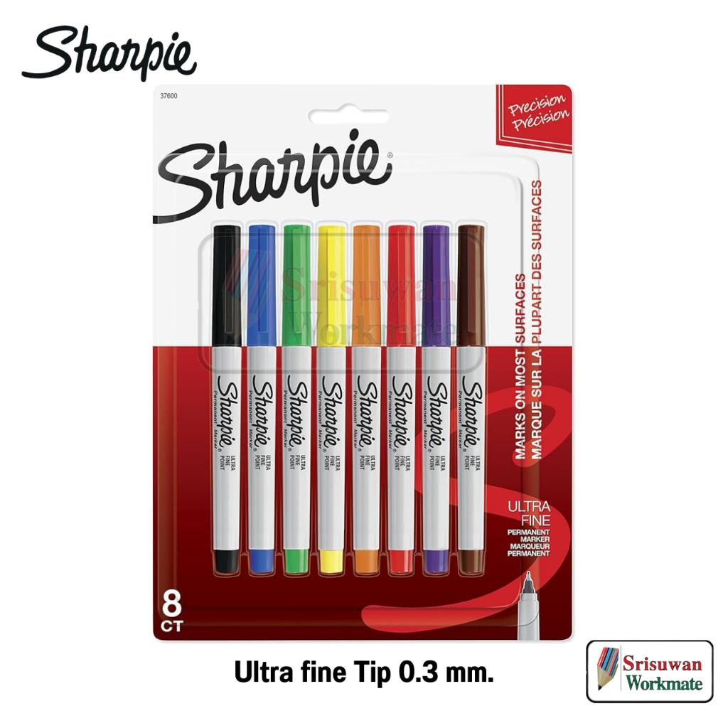 Sharpie Marker Set ชุดปากกาชาร์ปี้ 24 สี / 12 สี / 5 สี / 4 สี มาร์คเก ...