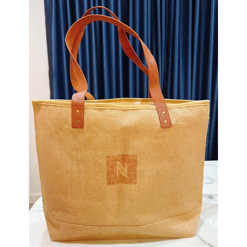 กระเป๋า Nespresso Congo Jute Tote Bag ของแท้ Limited Edition ปี2023 ...