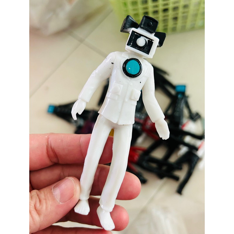 ของเล่น skibidi toilet tv man camera man speaker man โมเดลขนาด 5-10 cm ...