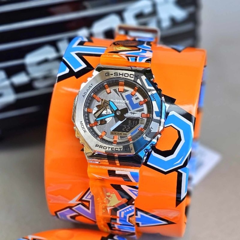 นาฬิกา casio G-shock GM2100ss-1a พร้อมกล่อง กราฟฟิกตี้ ของแท้ (หายาก ... นาฬิกา casio G-shock GM2100ss-1a พร้อมกล่อง กราฟฟิกตี้ ของแท้ (หายาก ...