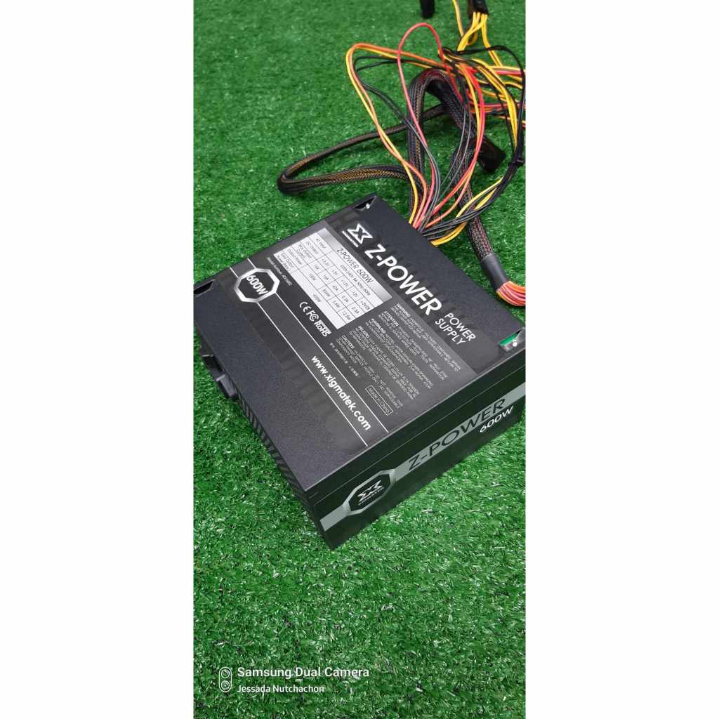POWER SUPPLY XIGMATEK Z-POWER BLACK 600W | Shopee Thailand