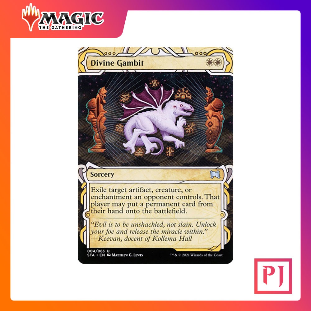 [MTG] Divine Gambit [STA] [WHITE] [UNCOM] [NORMAL] [ENG] (การ์ดเมจิค ...