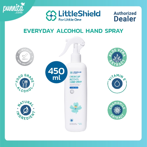 Little Shield EVERYDAY ALCOHOL HAND SPRAY | Shopee Thailand