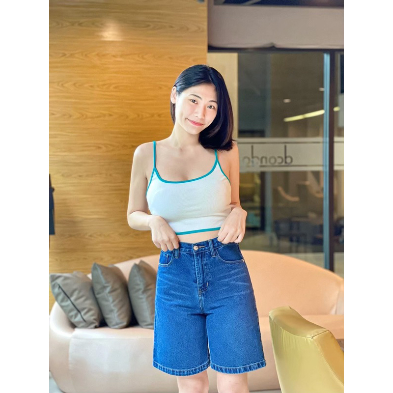 K2 กางเกงยีนส์ขาสั้นพรี่เมี่ยมยาว20นิ้ว ปกติ390.- ลดเหลือ290 | Shopee Thailand