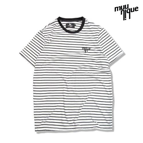 MUUNIQUE T-shirt เสื้อยืด รุ่น Stripe Monotone | Shopee Thailand