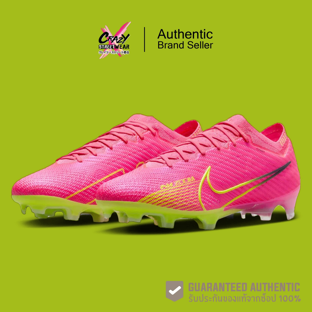 สตั๊ดตัวท๊อปของแท้ มีถุงผ้า Nike Zoom Mercurial Vapor 15 Elite FG ...