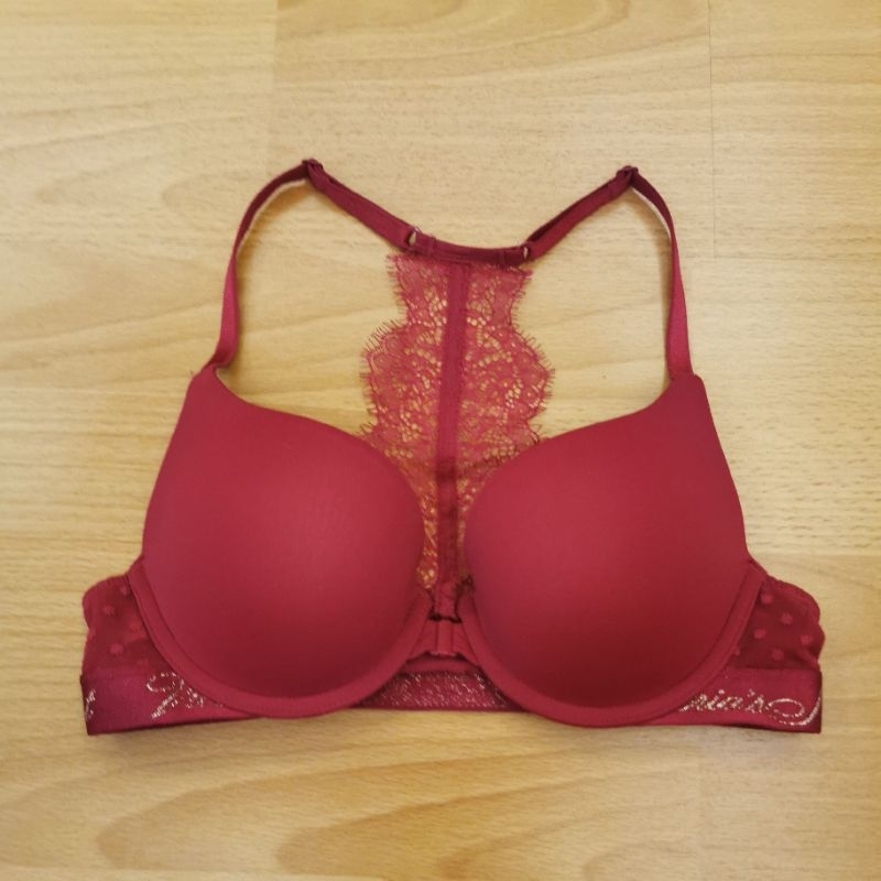 บรา Victoria's secret size 32/70B สีแดง | Shopee Thailand