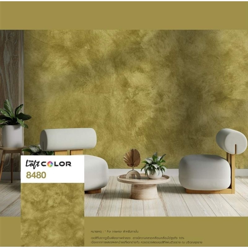 TOA Loft Color ลอฟท์ โทนสีสวย สูตรน้ำ ปลอดภัย ไร้กลิ่นฉุด ทำความสะอาด ...