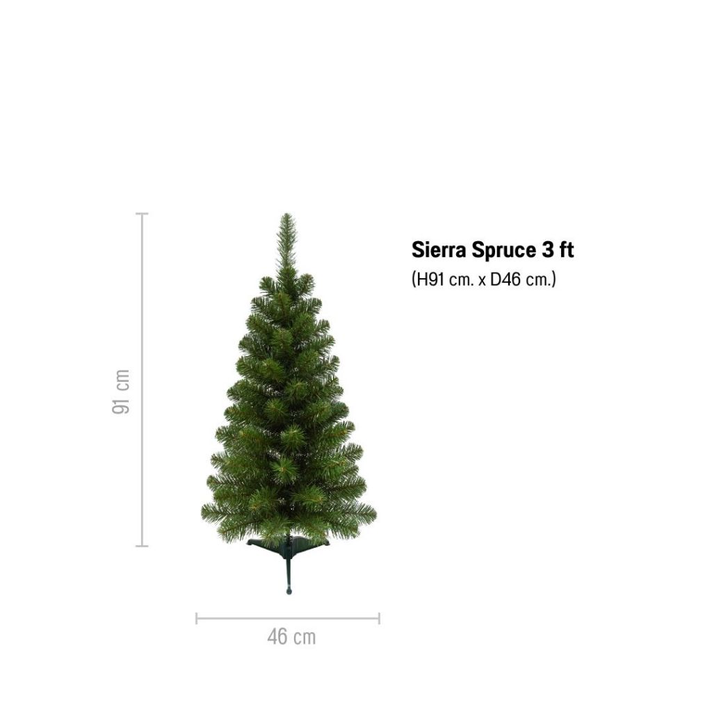 Christmas Tree | Sierra Spruce - ต้นคริสต์มาสเสมือนจริง ต้นคริสต์มาส ...