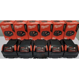 แบตเตอรี่ Milwaukee M18 5ah (Batery Milwaukee M18 5.0ah) | Shopee Thailand