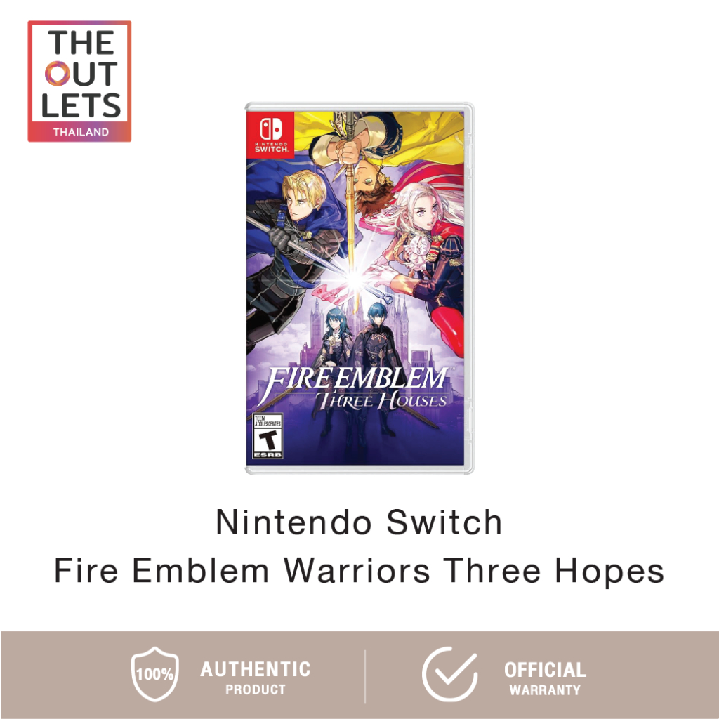 Nintendo Switch Fire Emblem Warriors Three Hopes แผ่นเกม นินเท็นโด ...
