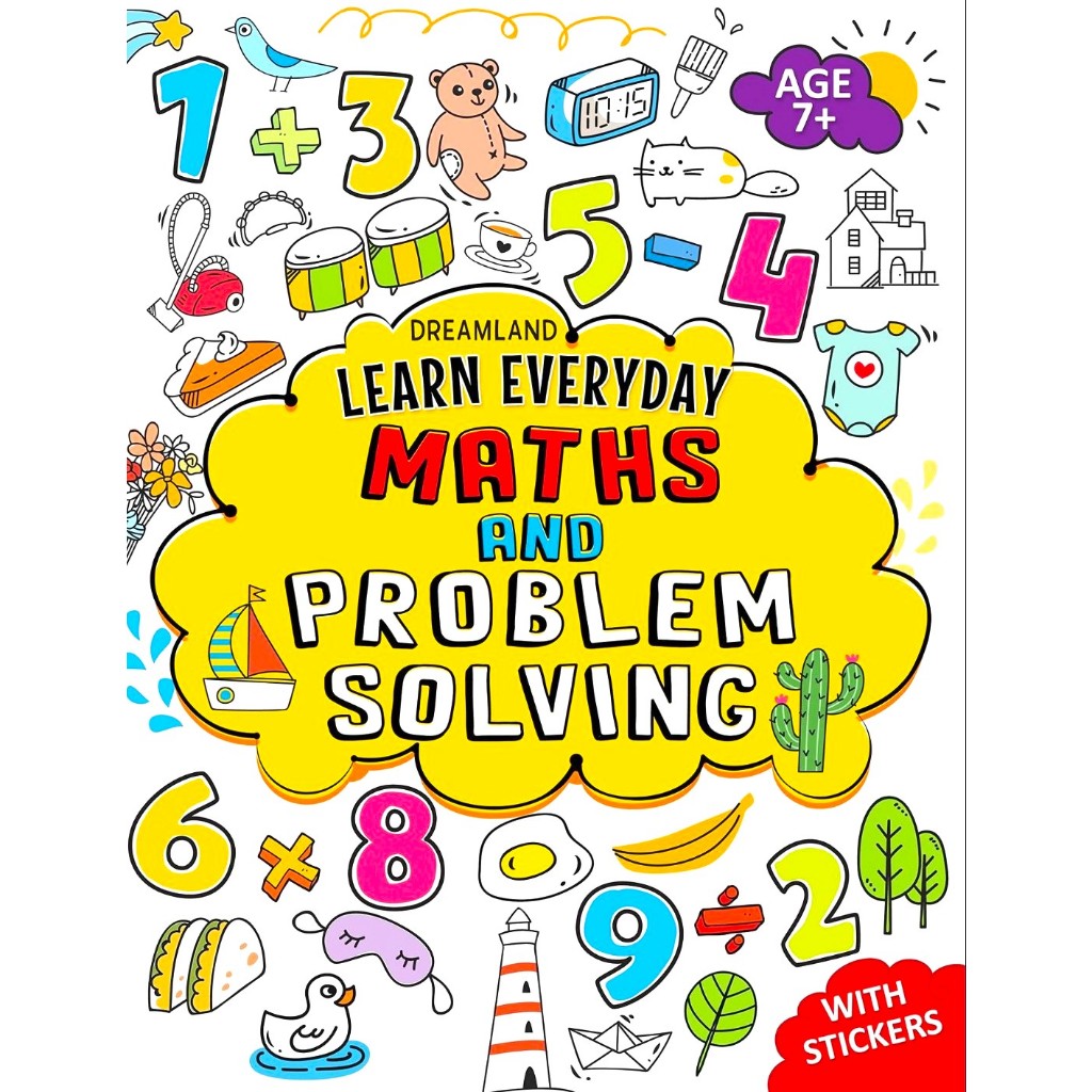 (Age7+) Math Problem Solving Activity Book ตะลุยโจทย์ปัญหาคณิตศาสต ...