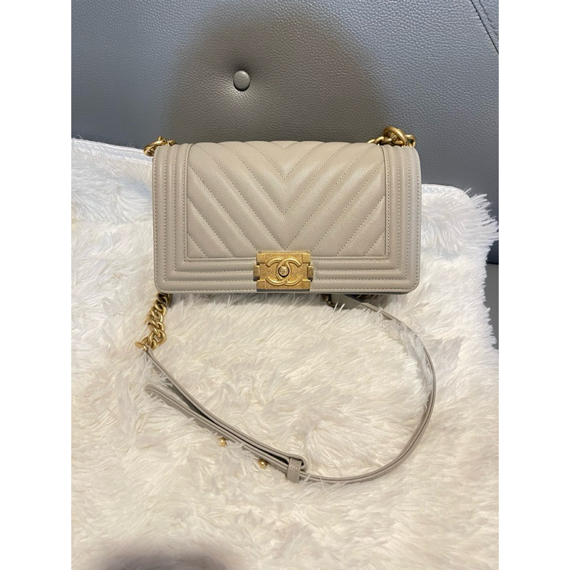 chanel boy 10 หน้า v 2990.- ส่งฟรี หนังแท้ | Shopee Thailand