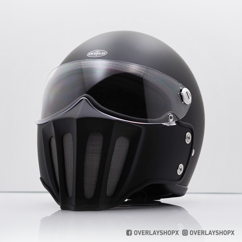 หมวกกันน็อคทรงสลิม OVERLAY MAD MAX (FULLFACE HELMET) หมวกเต็มใบ ทรงวิน ...
