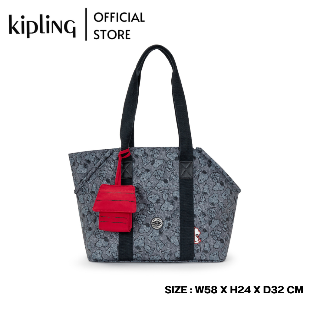กระเป๋า KIPLING รุ่น ART M PET BAG สี Doggy Denim Prt Kipling x Peanuts ...