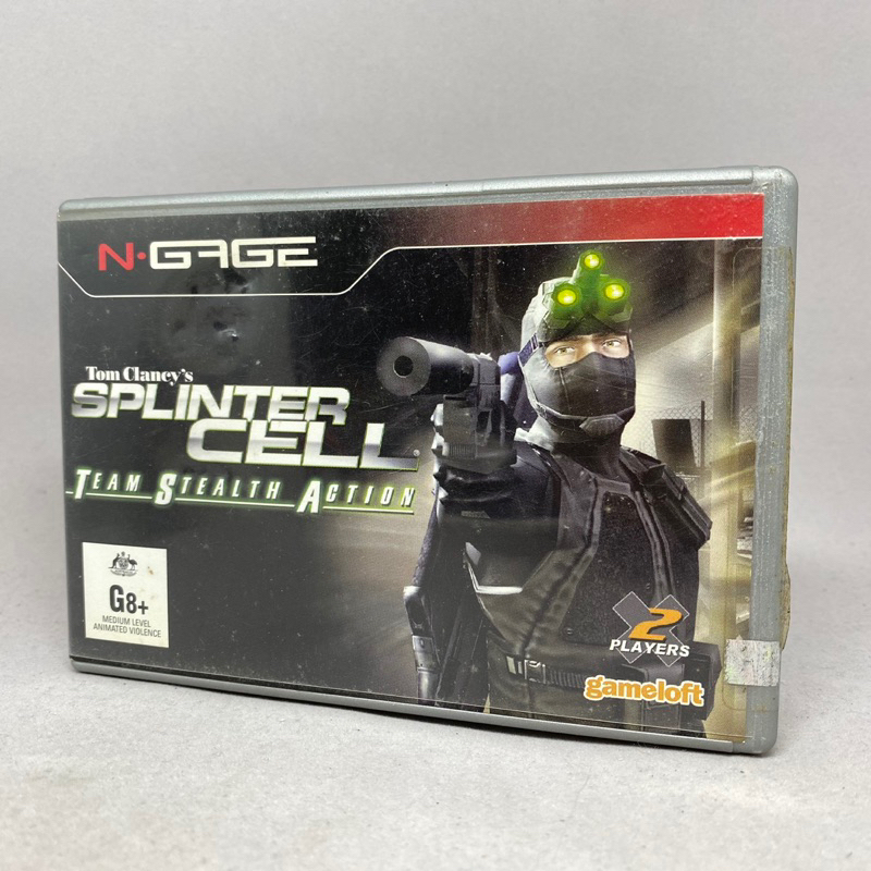 Splinter Cell - Team Stealth Action | NOKIA N-GAGE Original card Game ...