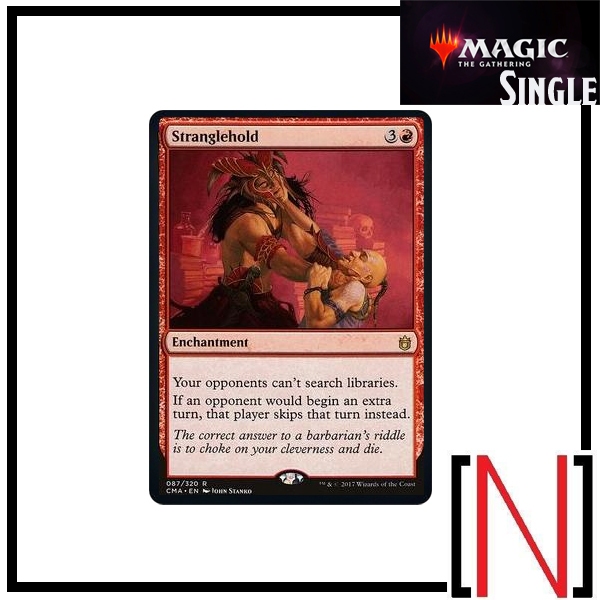 [MTG][Single][CMA] Stranglehold ระดับ Rare [ภาษาอังกฤษ] | Shopee Thailand