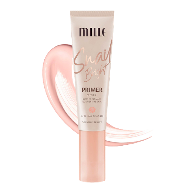 มิลเล่คอลลาเจนไพรเมอร์ Mille Snail Bright Primer 2 ขนาด 8g. 15g ...