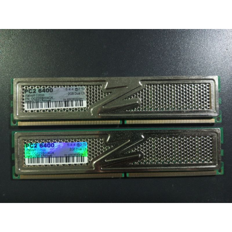 DDR2 4G BUS 800 (2Gx2) ยี่ห้อ OCZ รุ่น OCZ2P8004GK | Shopee Thailand
