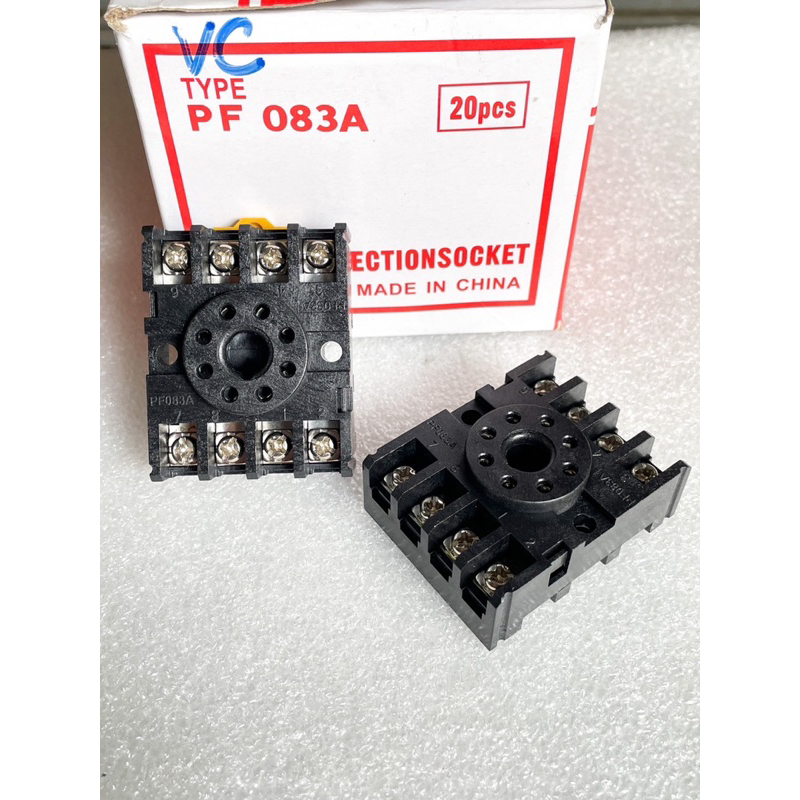 (แพ็ค1ตัว/5ตัว) PF083A ซ็อกเก็ตรีเลย์ 8ขากลม Socket Relay 8ขา SOCKET ...