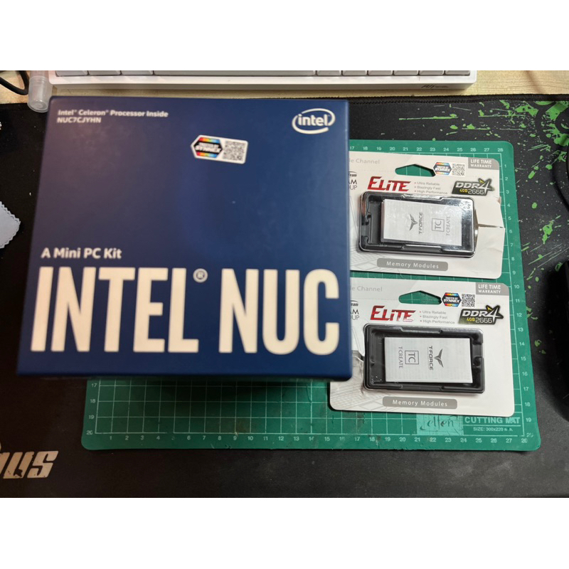 Intel NUC7 รุ่น NUC7CJYHN RAM 8GB คอมมือสอง minipc ประกันเหลือๆ ...