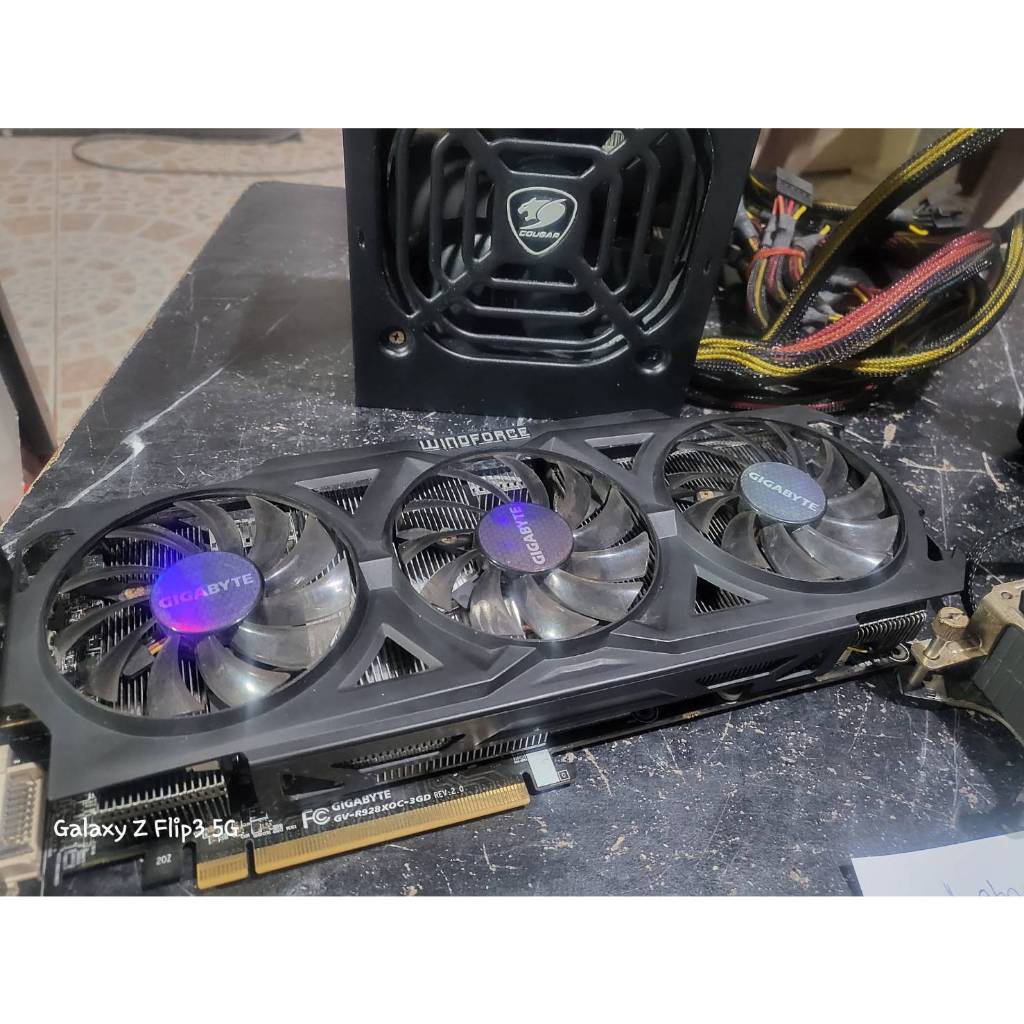 R9 280X OC 3GB Hi-End Gigabyte อดีตเทพ เก่าเก็บใช้งานปกติราคาถูก ดู ...