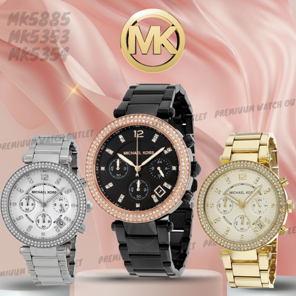 OUTLET WATCH นาฬิกา Michael Kors OWM190 นาฬิกาข้อมือผู้หญิง นาฬิกาผู้ชาย Brandname รุ่น MK5353 ...