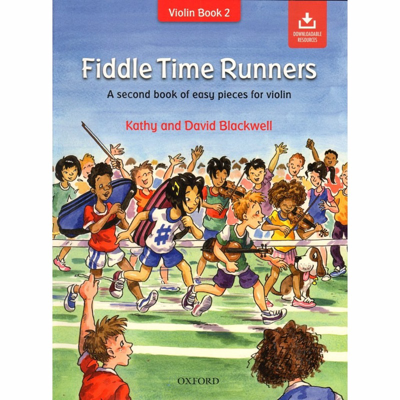 หนังสือไวโอลินFiddle Time Runners Violin Book 2 + Audio Download ...