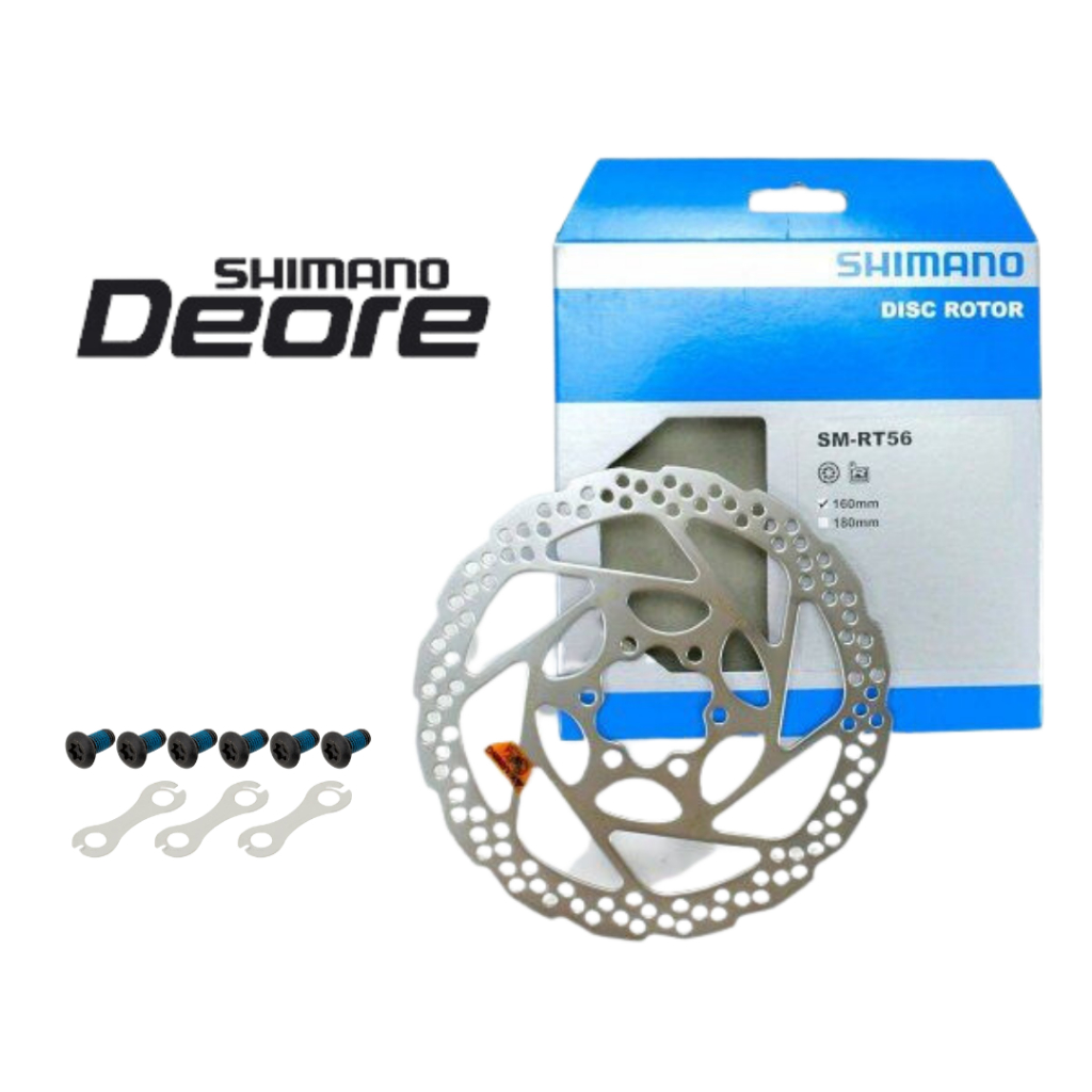 ใบดิส Shimano Deore แบบ 6 รู SM-RT56 | Shopee Thailand