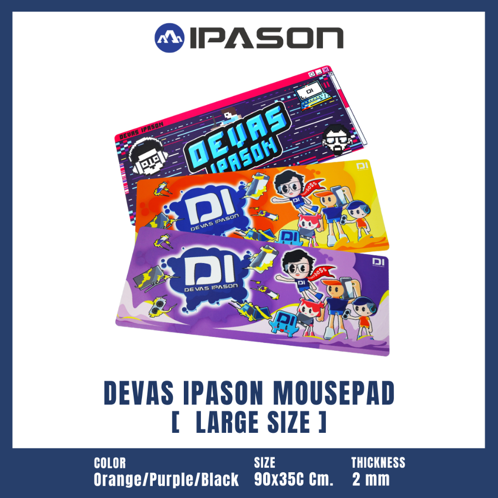 IPASON Mouse Pad (แผ่นรองเมาส์) 90x35 Cm. | Shopee Thailand