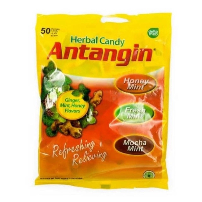 Indonesia Antangin Herbal Candy 50 butir | Shopee Thailand
