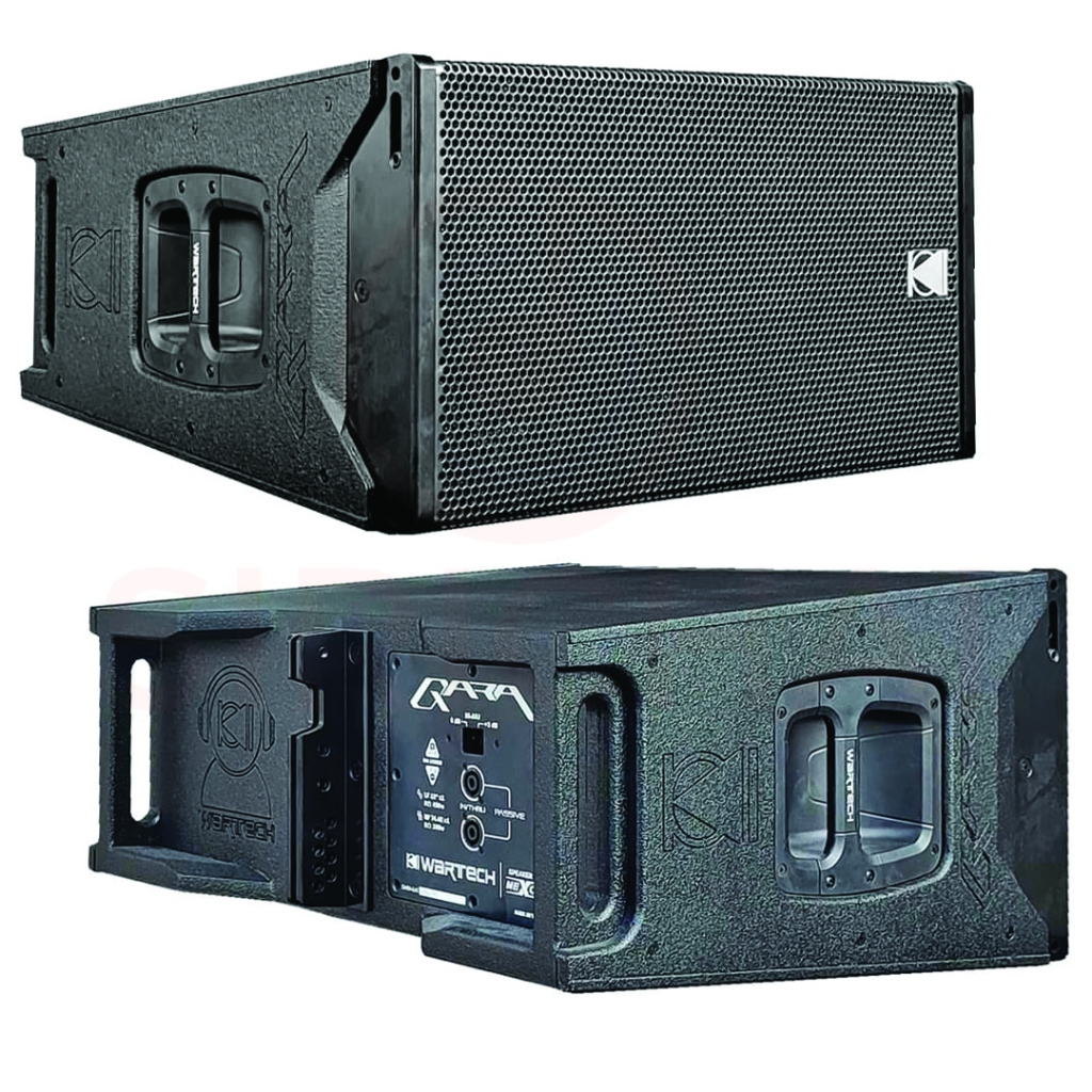 WARTECH ตู้ลำโพงline array 12นิ้ว2ทาง QARA1ตู้ลำโพงแขวน ตู้ลำโพงกลางแจ้ง ไลน์อะเรย์ qara-1 ...