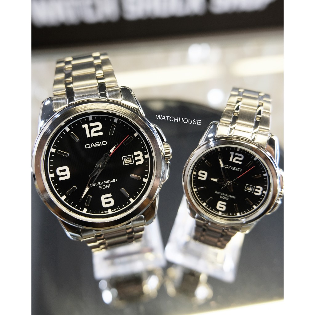 นาฬิกาคู่ Casio Standard รุ่น MTP-1314D-1A,LTP-1314D-1A คาสิโอ | Shopee Thailand