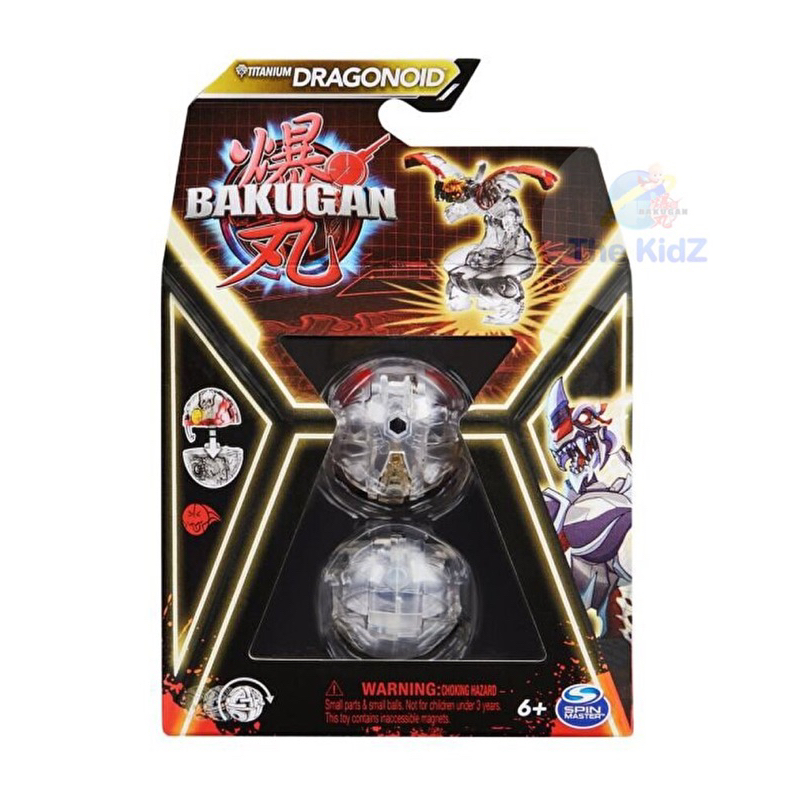 New 2023 Bakugan - Gen 3 - Diamond Titanium Dragonoid Single Pack Chase ...